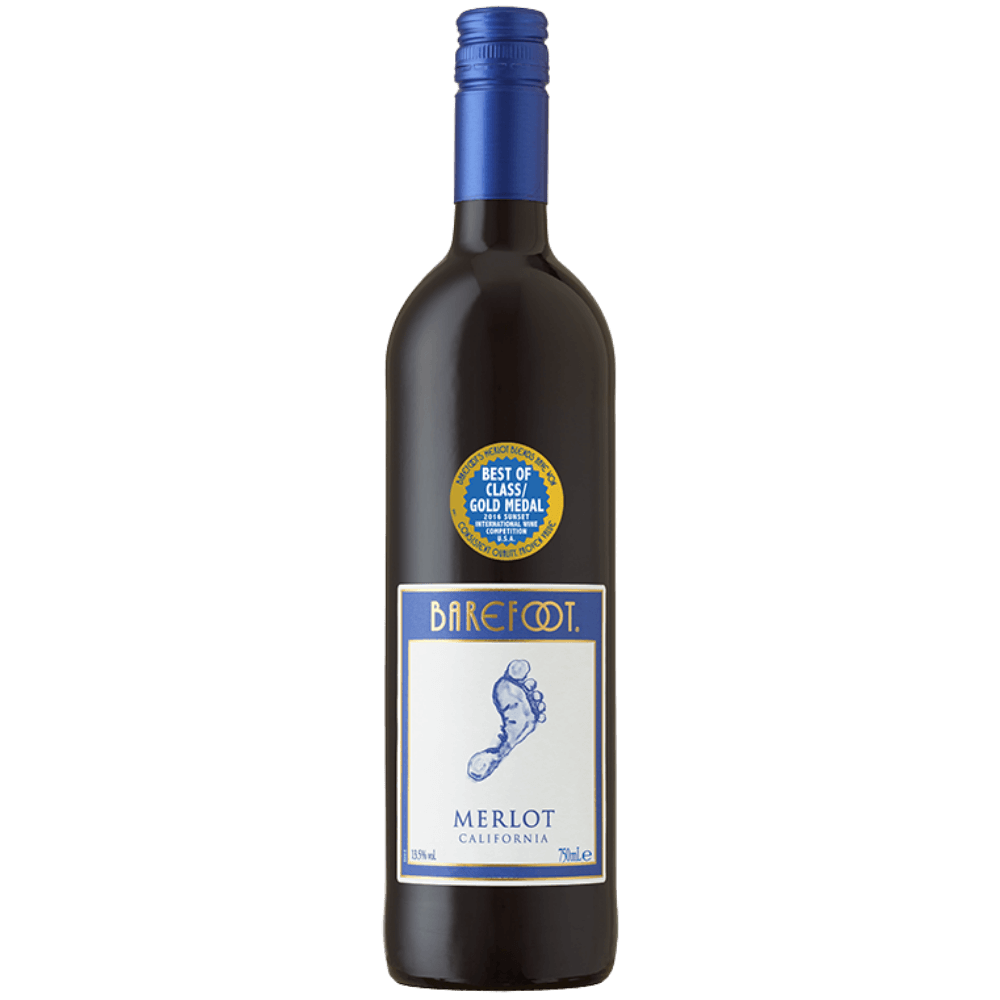 Barefoot Merlot 75cl - 8 Barrels Club