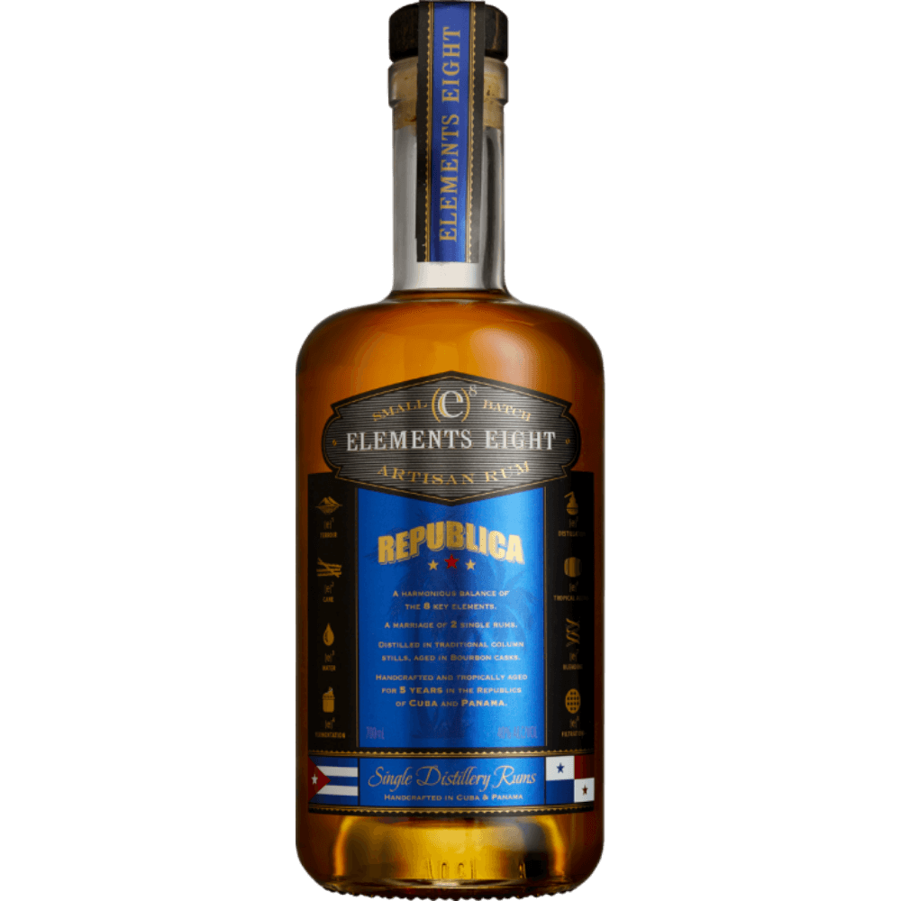 Elements Eight Republica Rum 70cl - 8 Barrels Club